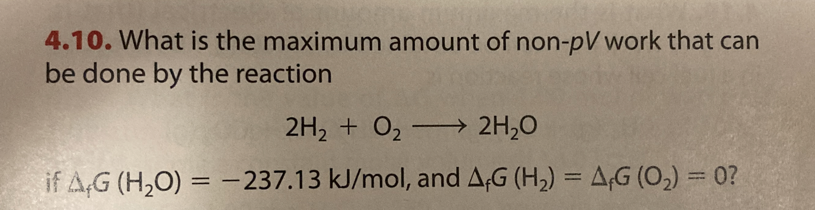 High Quality SOLUTION 4.10. ﻿What is the maximum amount of non-pV work ...