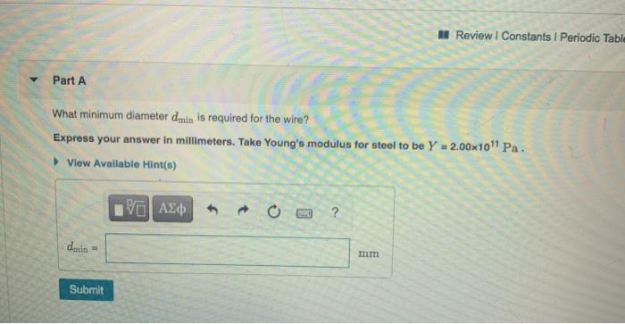 Solved A Review | Constants 1 Periodic Table Part A What | Chegg.com