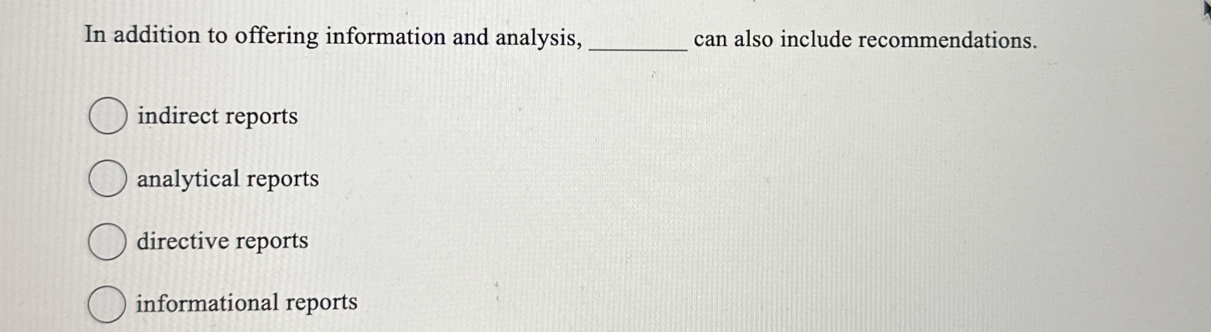 Solved In addition to offering information and analysis,can | Chegg.com