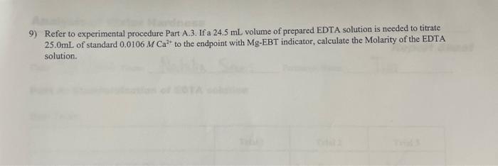Solved The question says to refer to prcedyre Part A.3 so I | Chegg.com