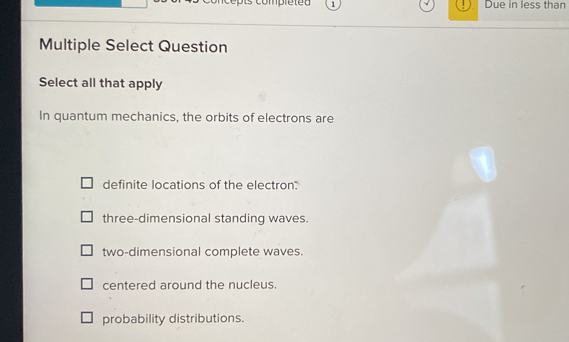 Solved Multiple Select QuestionSelect all that applyIn | Chegg.com