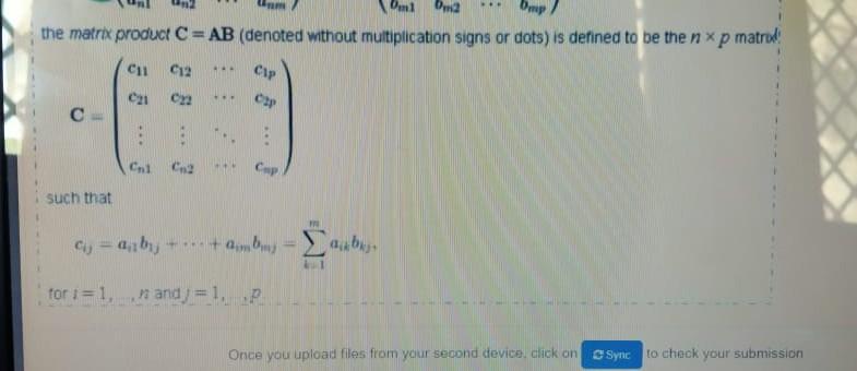 Solved Me Given two matrices A and B write a python program | Chegg.com