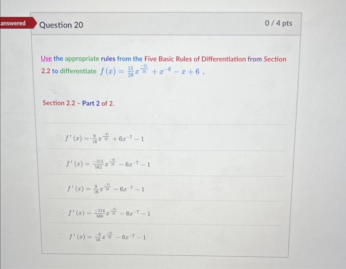 Solved Use the appropriate rules from the Five Basic Rules | Chegg.com