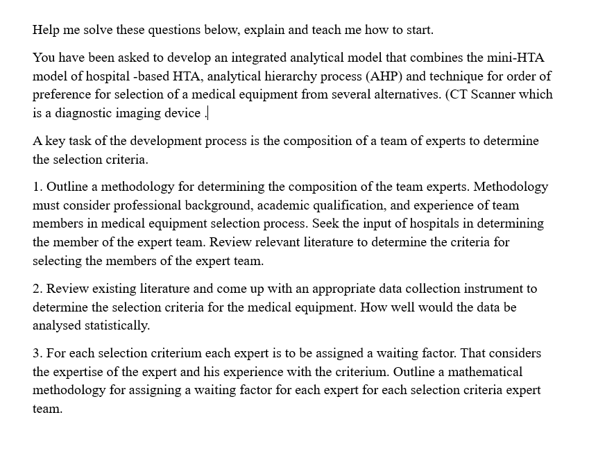 Solved Help me solve these questions below, explain and | Chegg.com