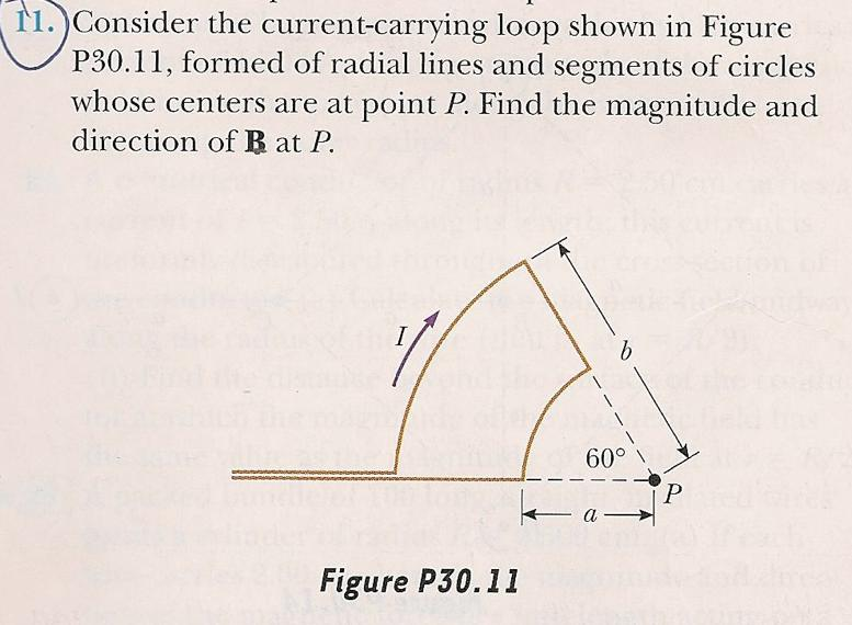 Consider the current-carrying loop shown in Figure | Chegg.com