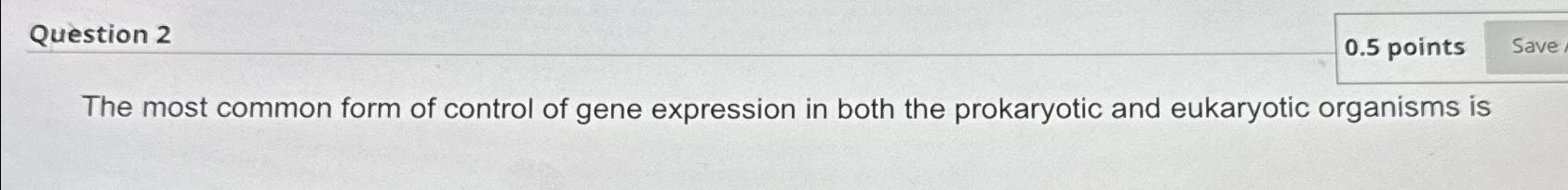 Solved Question 20.5 ﻿pointsThe most common form of control | Chegg.com