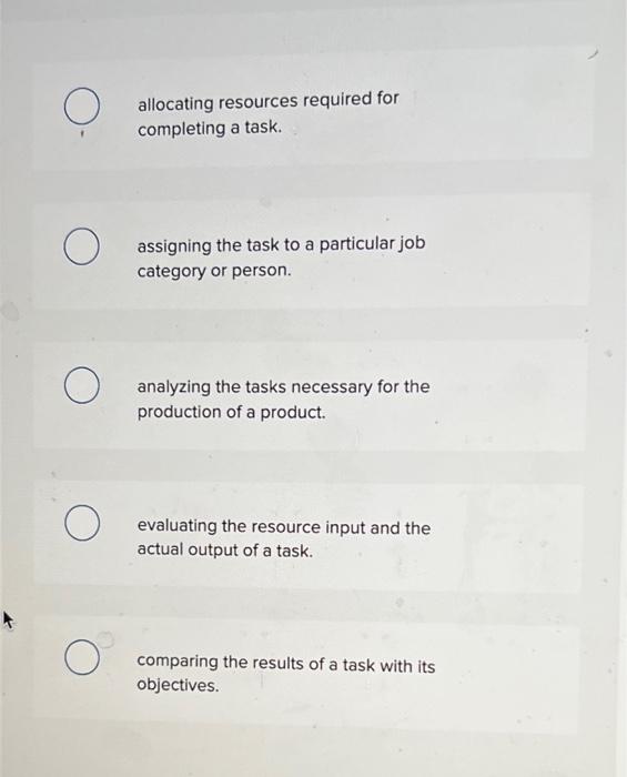 Solved Workflow design is the process of allocating | Chegg.com