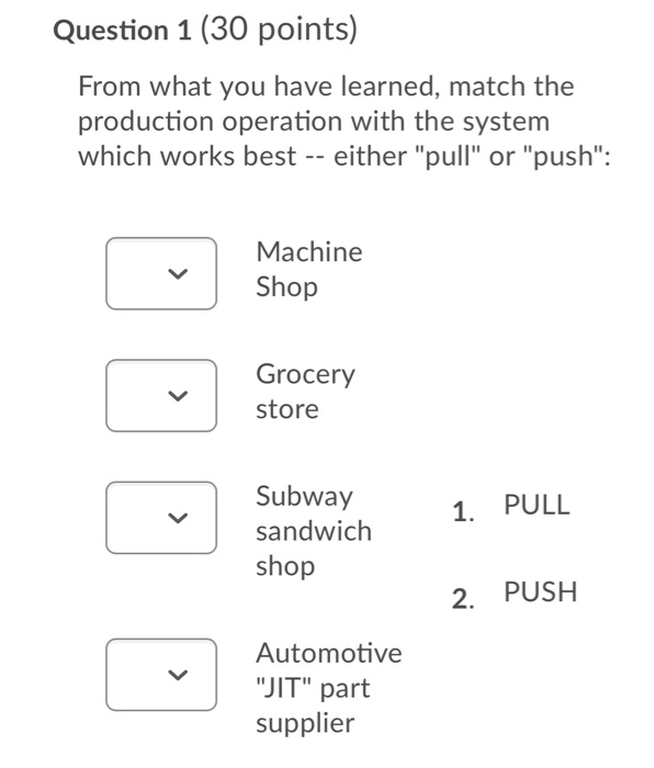 Solved Question 1 (30 points) From what you have learned, | Chegg.com