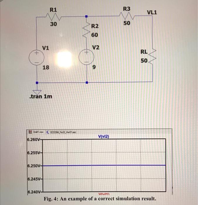 Solved 3) For the circuit shown in Fig. 3a,v1(t)=18 | Chegg.com