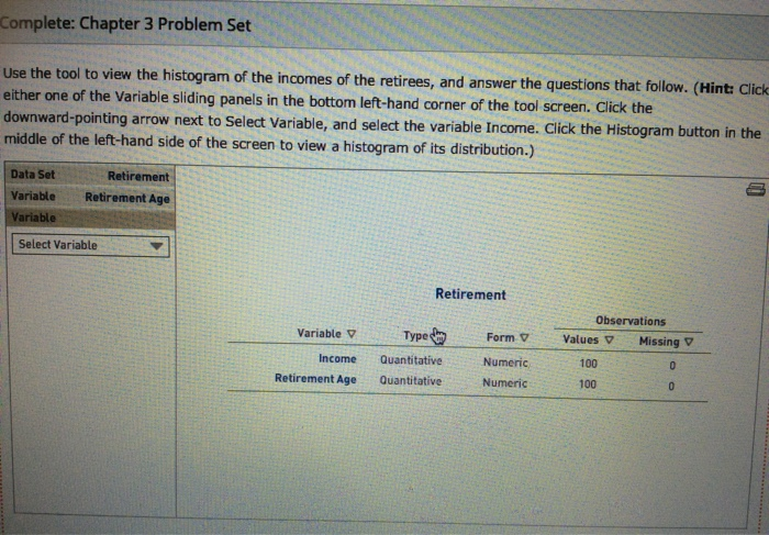 Solved Complete: Chapter 3 Problem Set of the distribution | Chegg.com