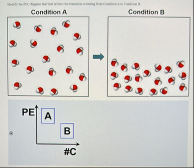 Ideatify the PEC diagram that best reflects the | Chegg.com
