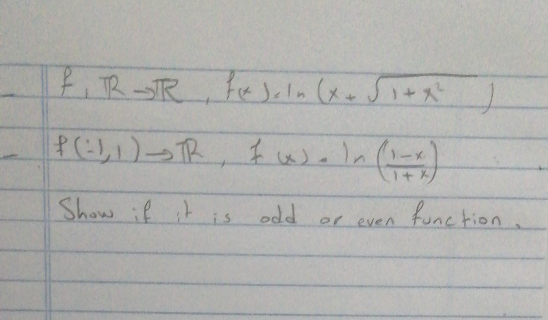 Solved f, RR for soln (x+51+x) P (:), 1) ~R, I woln (1) . را | Chegg.com