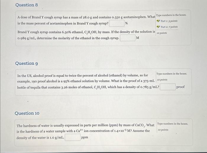 Solved A dose of Brand Y cough syrup has a mass of 28.0 g | Chegg.com
