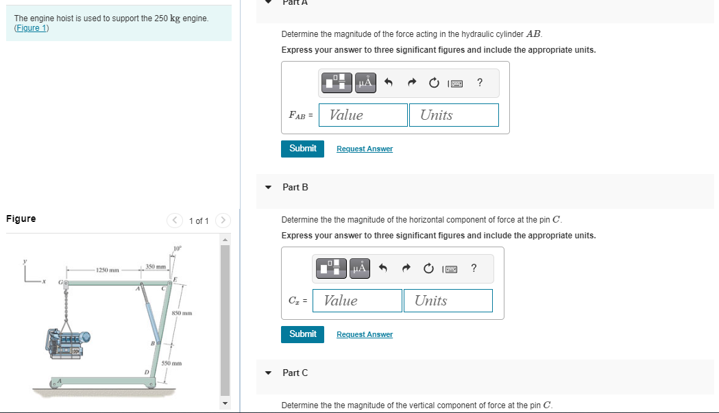 Solved Part CDetermine the the magnitude of the vertical | Chegg.com Solved Part CDetermine the the magnitude of the vertical | Chegg.com