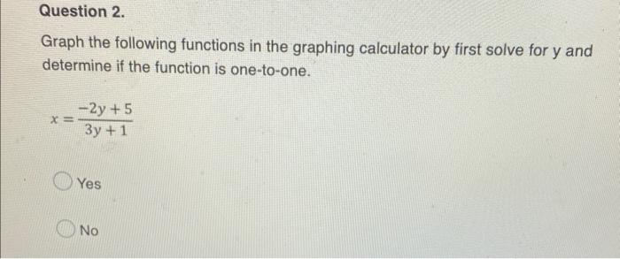 Solved Graph the following functions in the graphing | Chegg.com