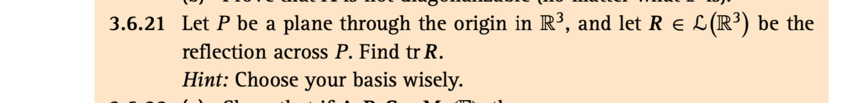Solved 3.6.21 ﻿Let P ﻿be a plane through the origin in R3, | Chegg.com