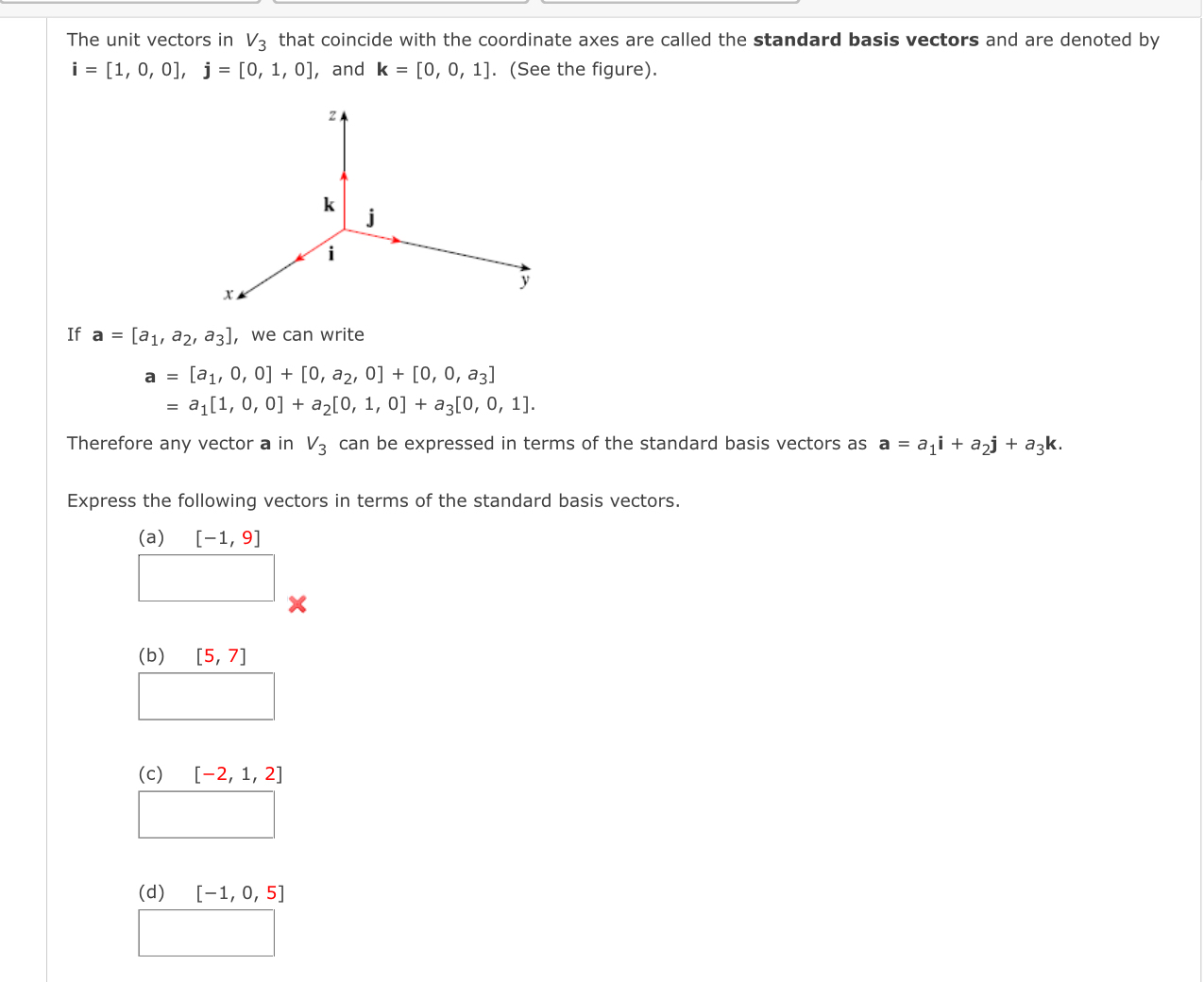 Solved The unit vectors in V3 ﻿that coincide with the | Chegg.com