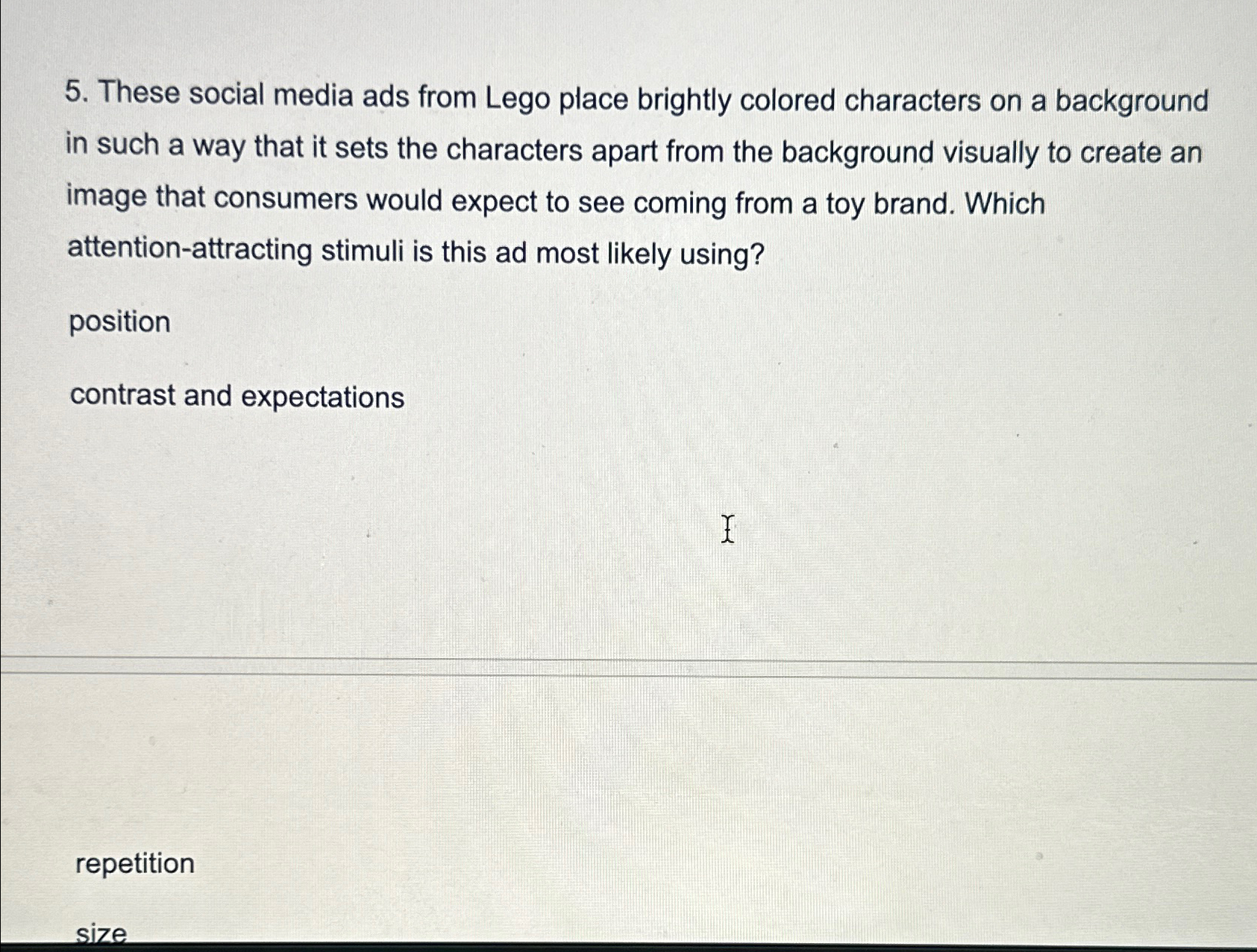 Solved These social media ads from Lego place brightly | Chegg.com