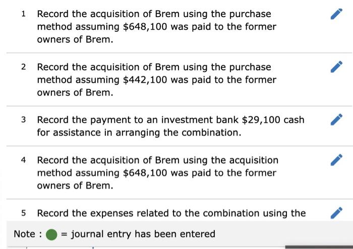 Solved In a pre-2009 business combination, Acme Company | Chegg.com