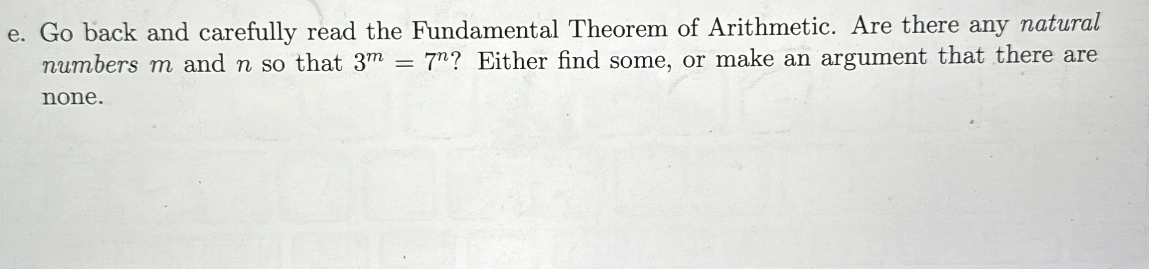 Solved e. ﻿Go back and carefully read the Fundamental | Chegg.com