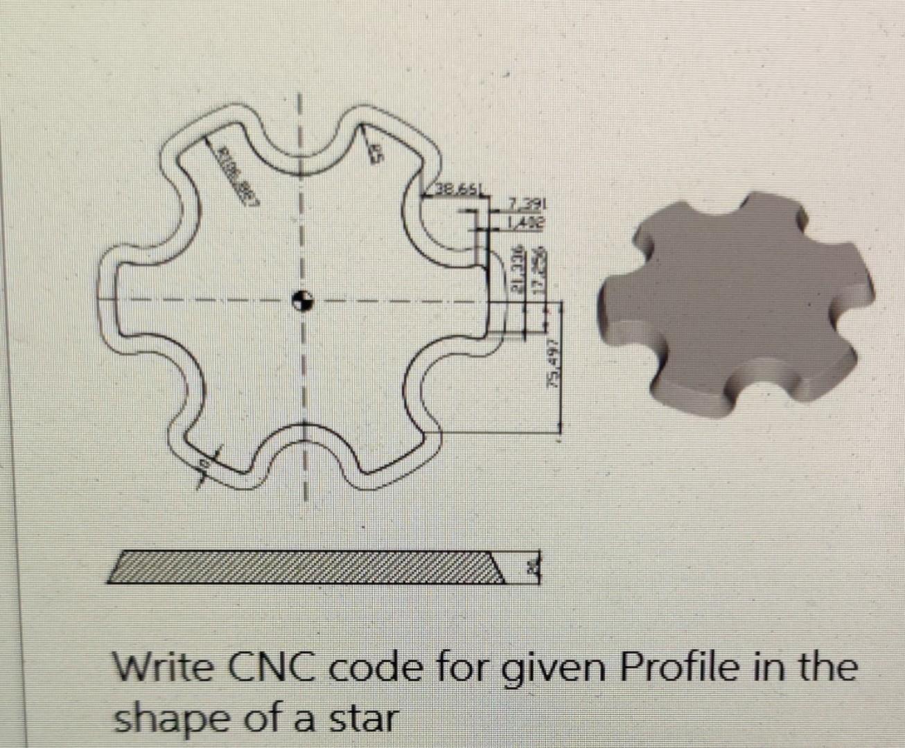 Solved shape of a star | Chegg.com