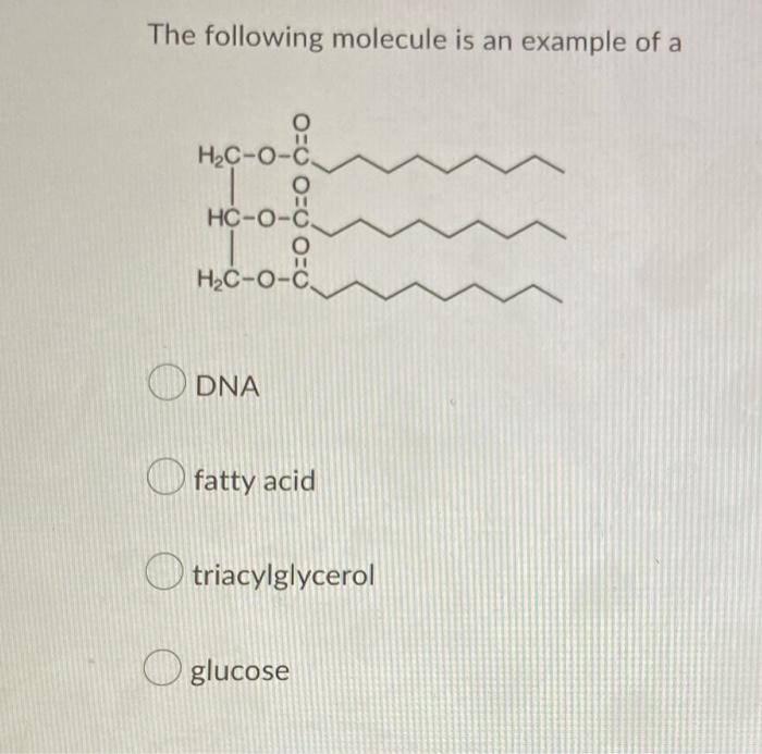 Solved What is the drawing below an example of: cellulose | Chegg.com