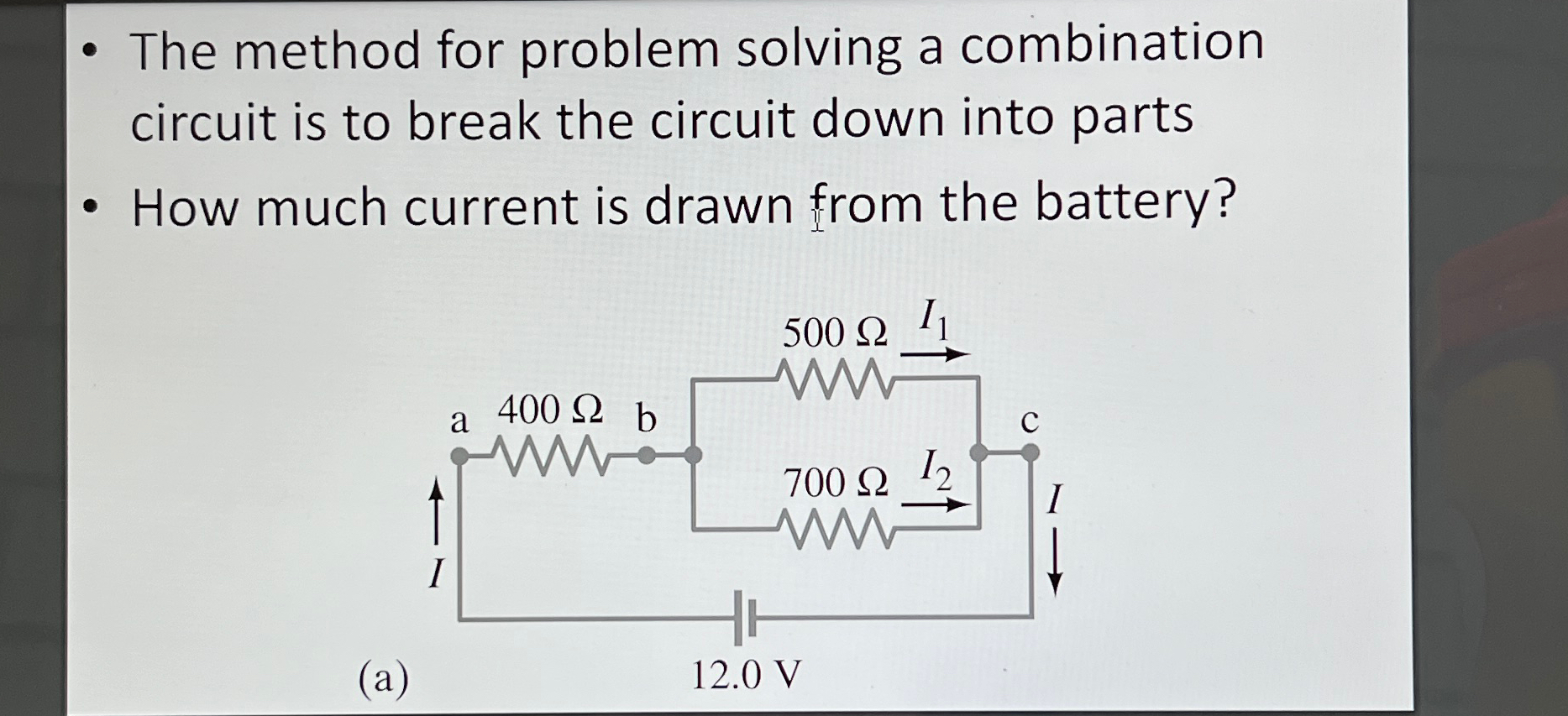 Solved The method for problem solving a combination circuit | Chegg.com