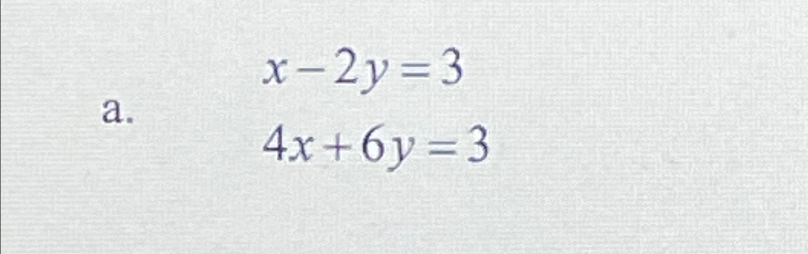 Solved Solve the system of equations. Write your answer as | Chegg.com