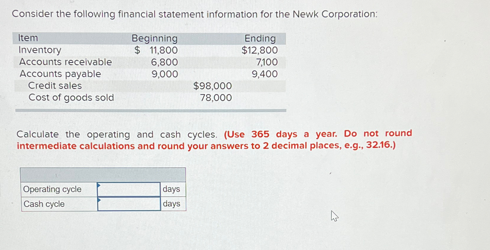 Solved Consider the following financial statement | Chegg.com