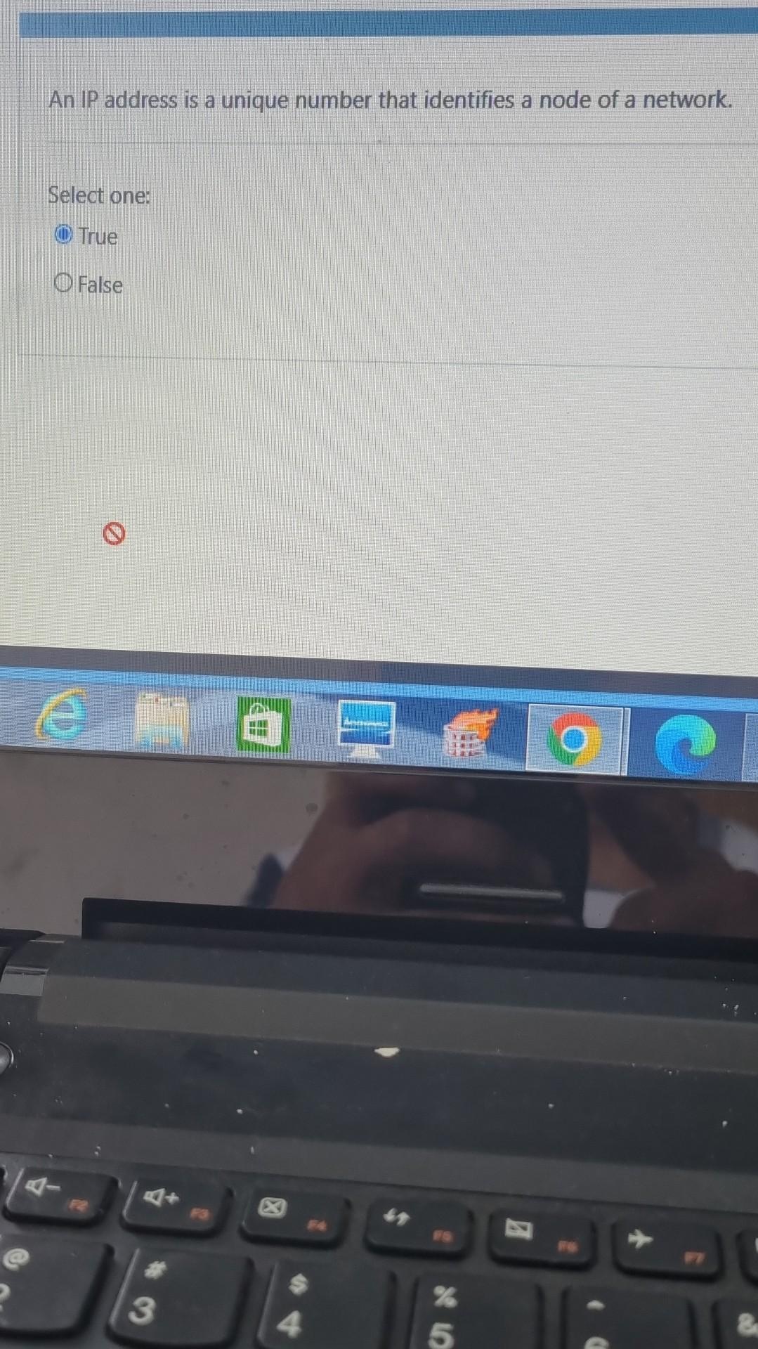 Solved An IP address is a unique number that identifies a | Chegg.com