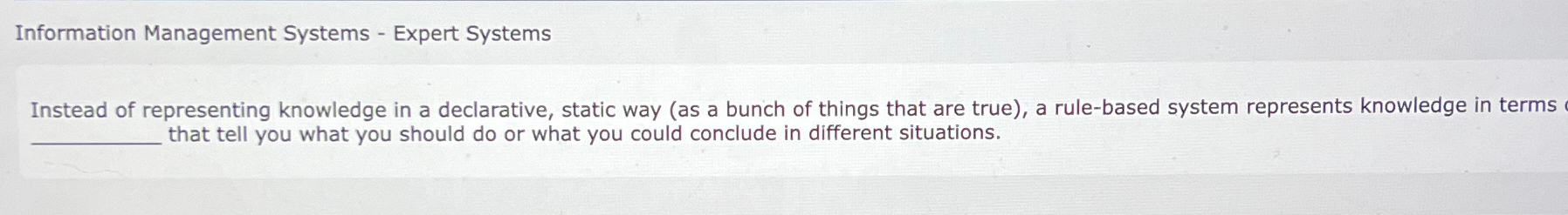 Solved Information Management Systems - ﻿Expert | Chegg.com