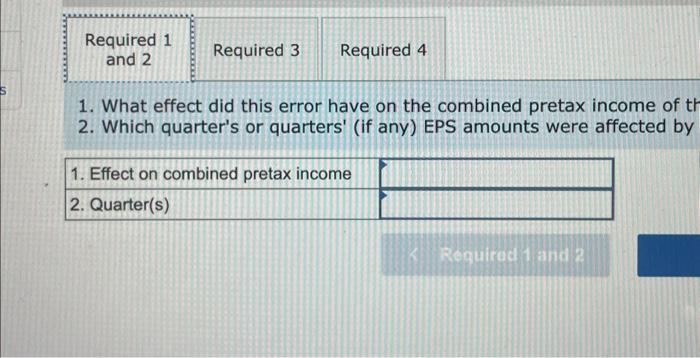 Solved E7-15 (Static) Analyzing and Interpreting the Impact | Chegg.com
