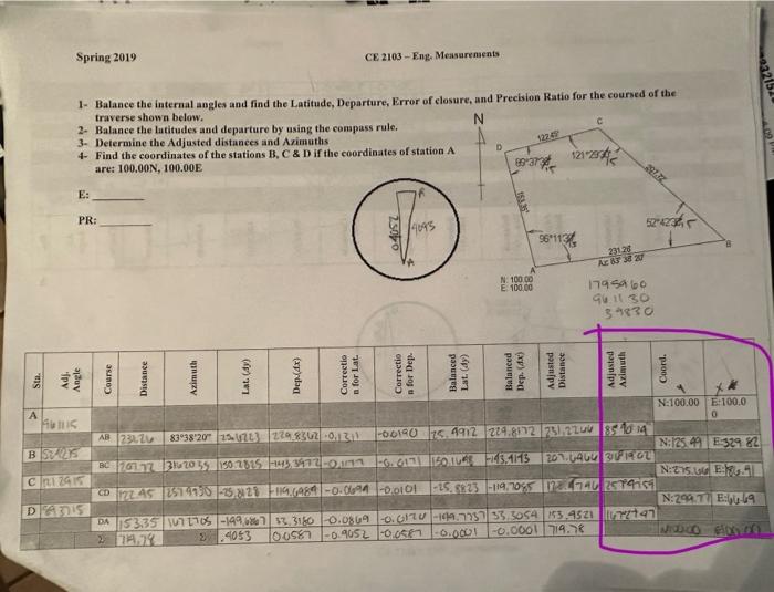 Solved please explain how to solve for the circles portion | Chegg.com