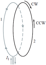 Solved Two wire loops are side by side, as shown in the | Chegg.com