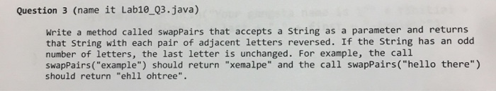Solved Question 3 (name it Lab1_Q3.java) Write a method | Chegg.com