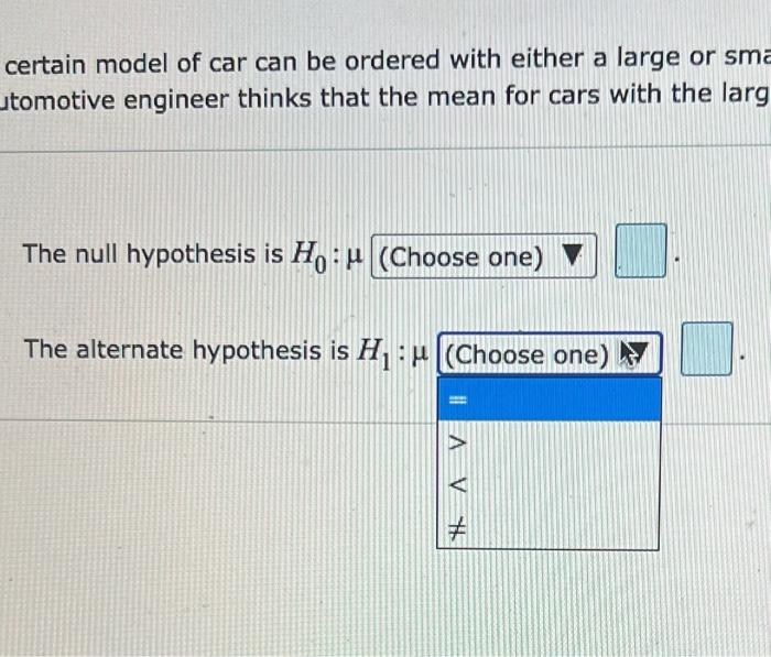 Solved A certain model of car can be ordered with ether a | Chegg.com