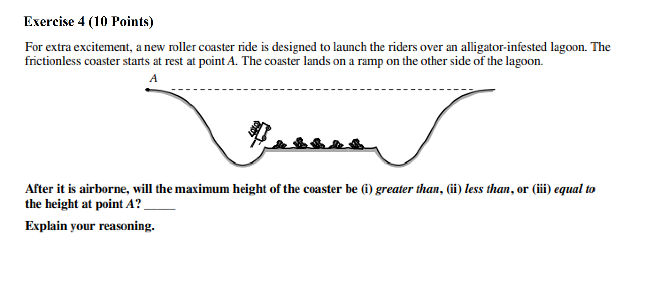 Solved Exercise 4 (10 ﻿Points)For extra excitement, a new | Chegg.com