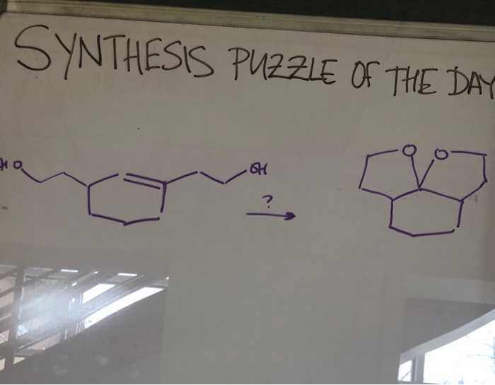 Solved SYNTHESIS PUZZLE OF THE DAY H | Chegg.com