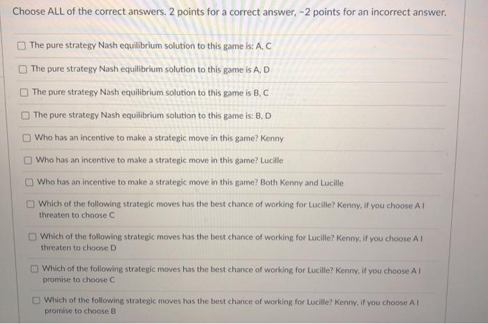 Solved Consider the following simultaneous game between | Chegg.com