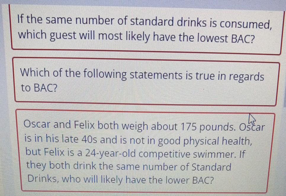 Solved Three women of similar size and fitness level drink | Chegg.com