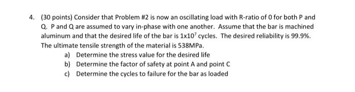 Solved 4. ( 30 points) Consider that Problem #2 is now an | Chegg.com