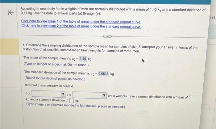 Solved the first drop down box options are "all samples" or | Chegg.com