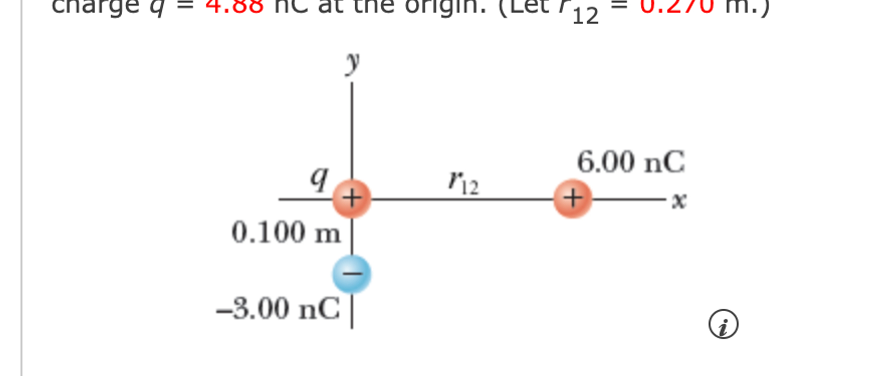 Solved Three charges are arranged as shown in the figure | Chegg.com
