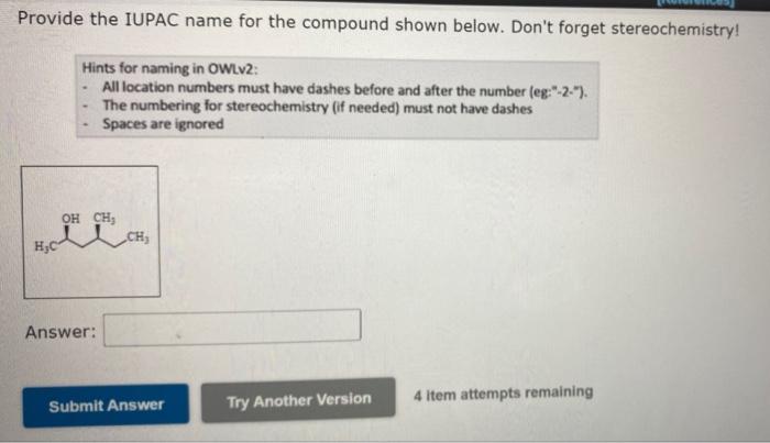 Solved Draw a structural formula of the RS configuration of | Chegg.com