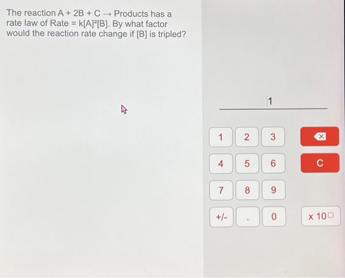 Solved Using the information in the table, the rate law for | Chegg.com