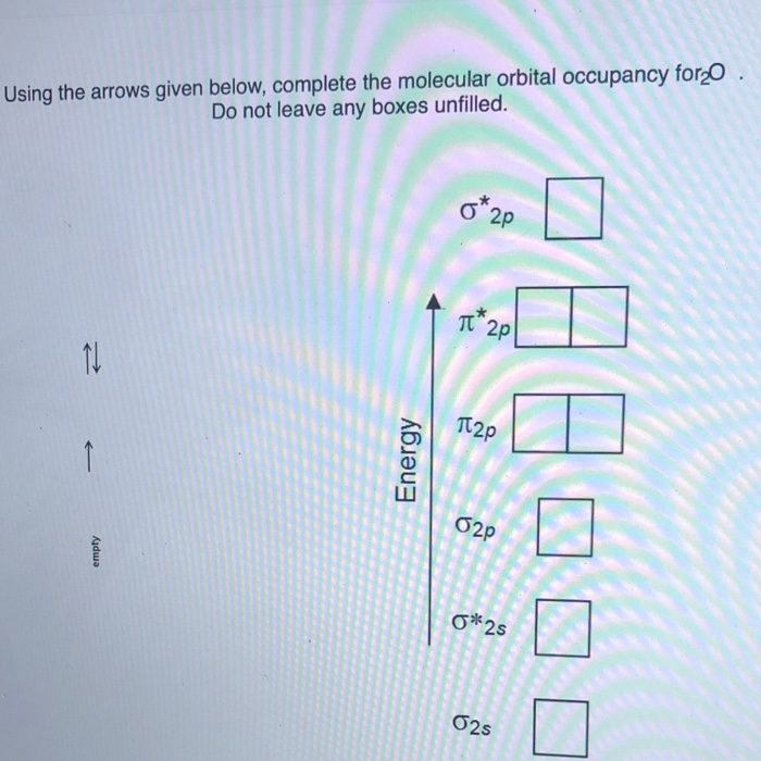 Solved Using the arrows given below, complete the molecular | Chegg.com