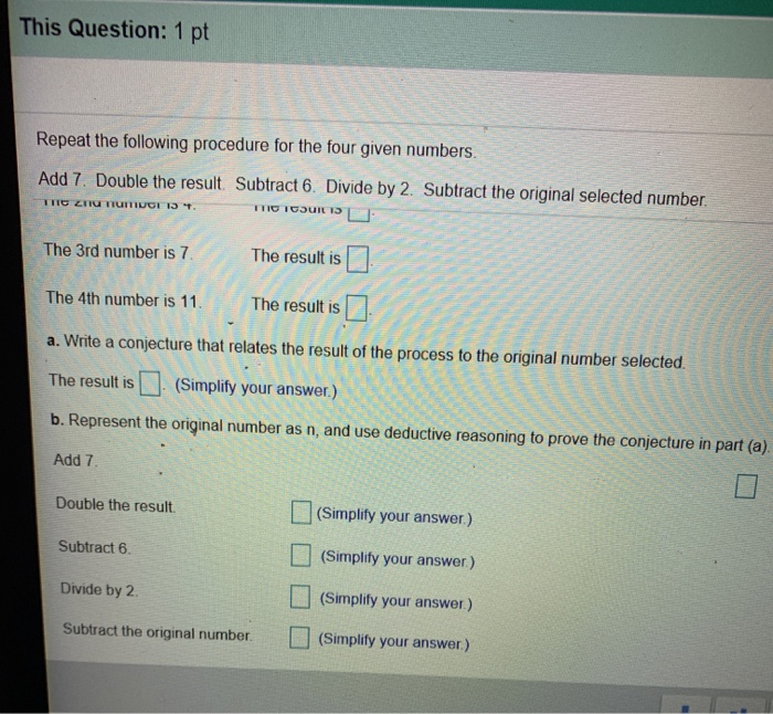 Solved Repeat the following procedure for the four given | Chegg.com