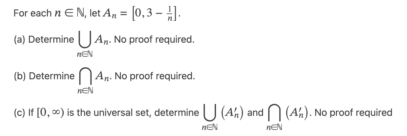Solved Let ninN\cup u_(ninN)A_(n)\cap n_(ninN)A_(n)For each | Chegg.com