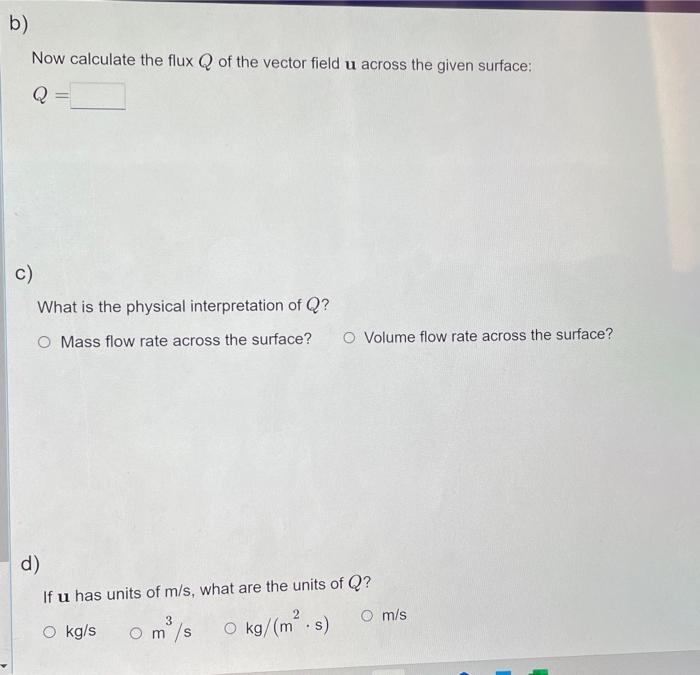 Solved The velocity field u(x,y,z) of a fluid is given by | Chegg.com