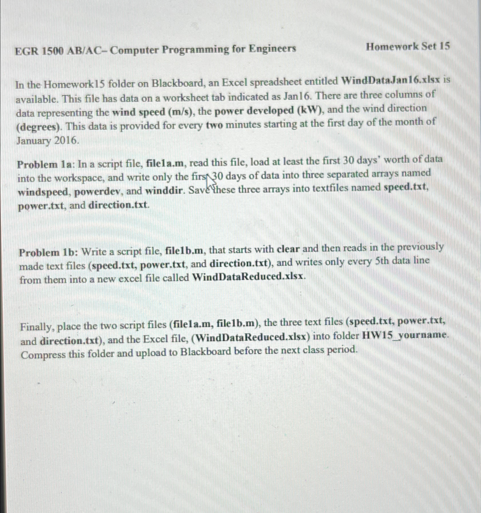 Solved EGR 1500ABAC - ﻿Computer Programming for | Chegg.com